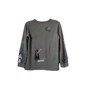 Star Wars | Shirts & Tops | Star Wars Kids Gray Long Sleeve Fleece ...